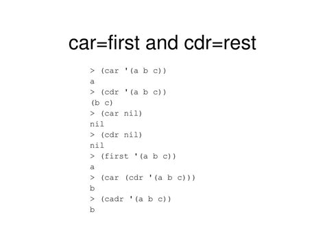 ppt basic lisp powerpoint presentation free download id 4286478