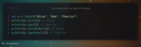 Kt Academy On Linkedin Kotlin