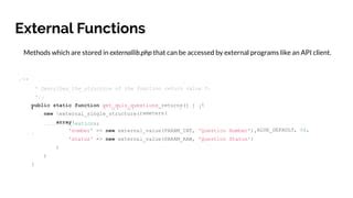 API Driven Development In Moodle PDF Cloud Computing Internet