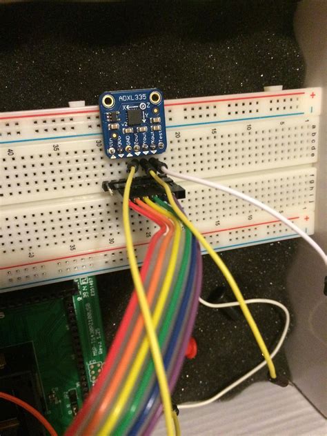 ADXL 335 Accelerometer Incorrect Output Z And Y Axes Always The Same Electrical Engineering