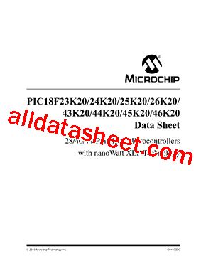 PIC18F25K20 I SS Datasheet PDF Microchip Technology