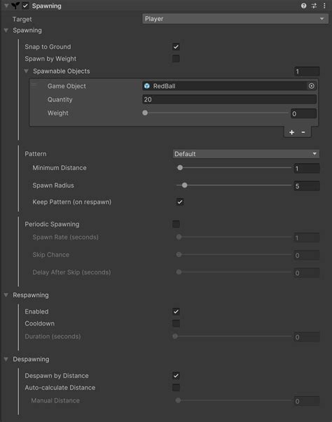 Spawning For Game Creator Documentation