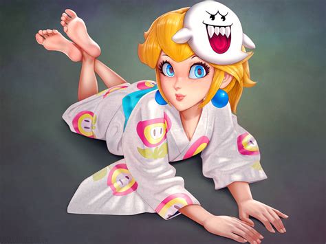 Princess Peach By Puffypinkpaws On Deviantart