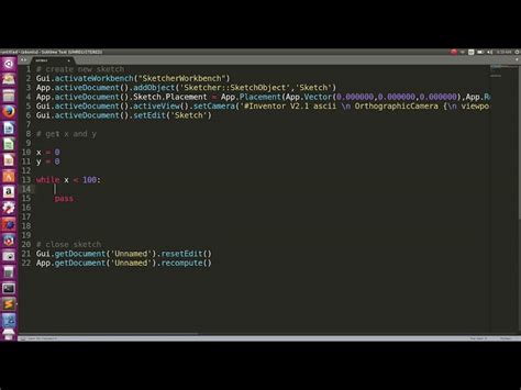 فیلم آموزشی آموزش Freecad Python با زیرنویس فارسی فیلمهای Python ویدئو های آموزش پایتون