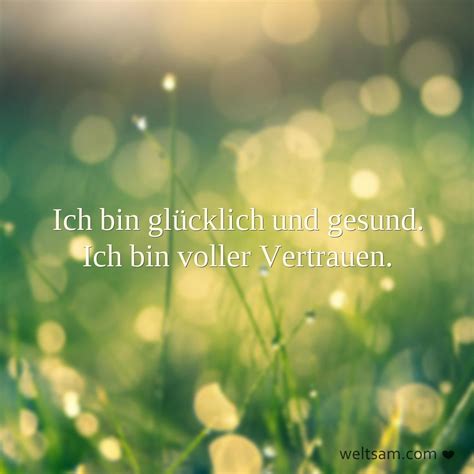 Positive Affirmation Zum Thema Gesundheit Weltsam