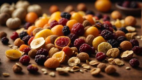Premium Ai Image Organic Healthy Assorted Dried Fruit Ai Generated