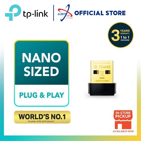 Tp Link Archer T U Nano Archer T Ub Nano Ac Dual Band Wireless Usb Adapter Shopee Malaysia