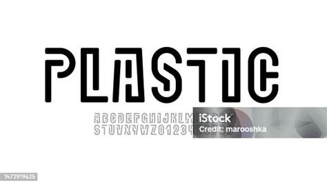 세그먼트 라인의 디지털 글꼴 알파벳 최소 기술 스타일 문자 및 숫자 벡터 일러스트레이션 10eps 인공지능에 대한 스톡 벡터