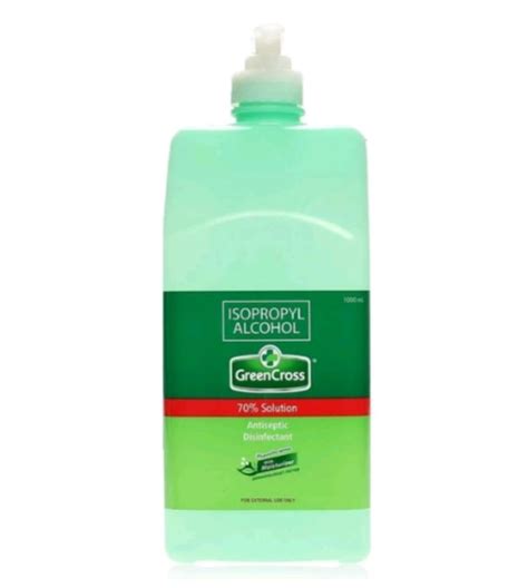 Green Cross Isopropyl Alcohol With Moisturizer 70 Solution 500ml