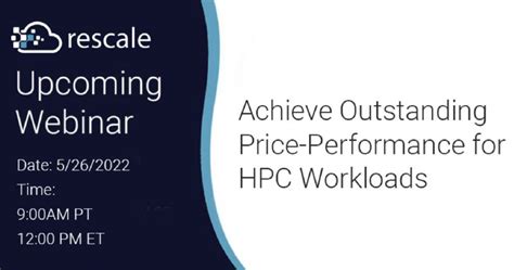 rescale on linkedin join experts from rescale aws and amd on 5 26 at