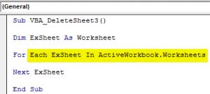VBA Delete Sheet How To Delete Sheet In Excel VBA