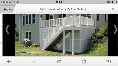 Privacy Lattice For Hot Tub Underneath Deck