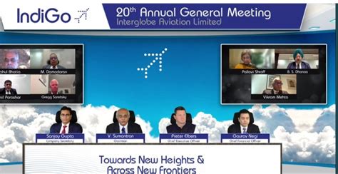 Capt Gaurav Jadhav On Linkedin Annual General Meeting Of Indigo6e