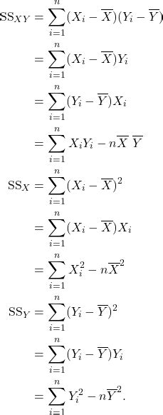 Simple Linear Regression Statistics Meaning From Data