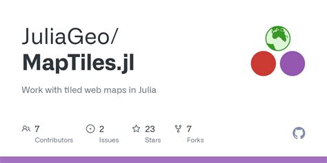 Github Juliageomaptilesjl Work With Tiled Web Maps In Julia