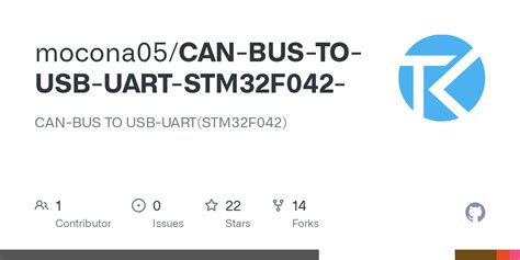 github mocona05 can bus to usb uart stm32f042 can bus to usb uart