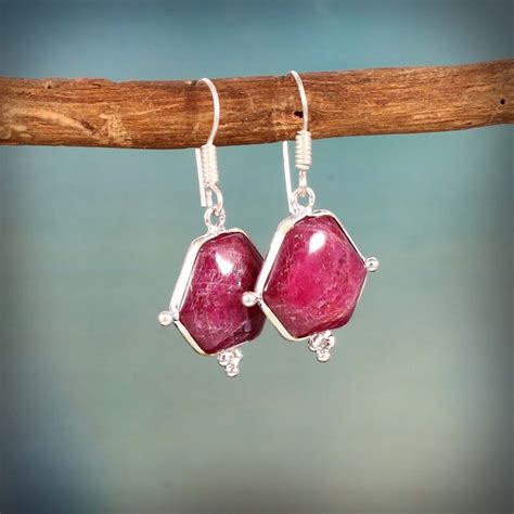 Polished 925 Silver Ruby Earring Gender Female At Rs 3006 In Jaipur Id 7496599