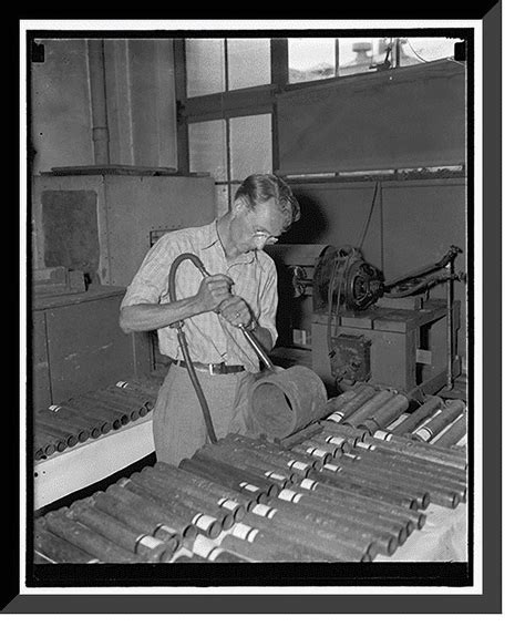 Historic Framed Print Experts At Bureau Of Standards Study Effect Of