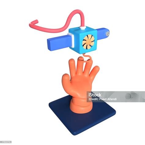 인쇄 손 3d 일러스트 아이콘 3d 프린팅 필라멘트에 대한 스톡 사진 및 기타 이미지 3d 프린팅 필라멘트 3차원 인쇄 3차원 형태 Istock