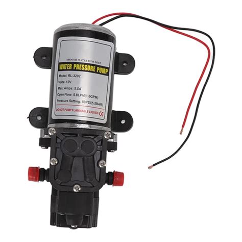 12v Pompe À Eau à Diaphragme Pressostat Pompe à Pression Eau Eur 54