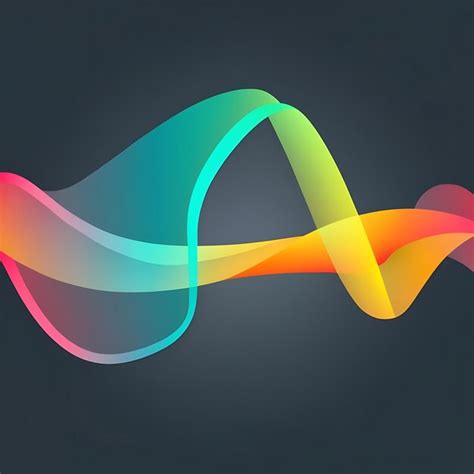 premium photo abstract gradient smooth wave motion background