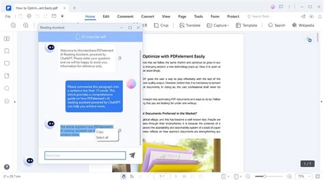 How To Improve Pdf Workflow Using Chatgpt In Pdfelement
