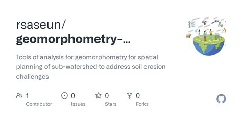 Github Rsaseun Geomorphometry Analysis Project Tools Of Analysis For Geomorphometry For
