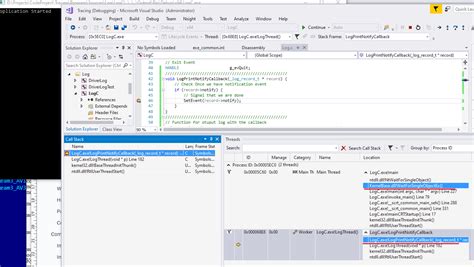 Tracing And Logging Technologies On Windows Part Saving Log CodeProject
