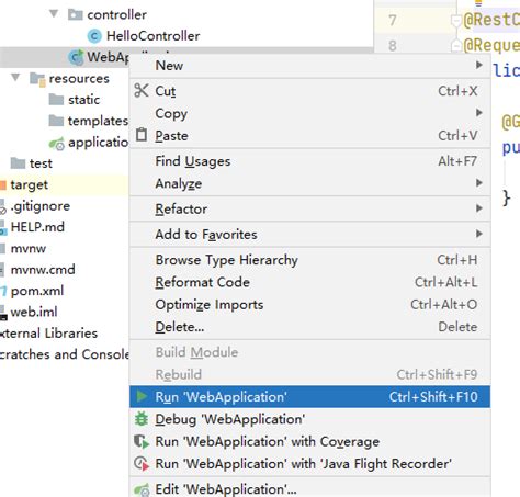 使用IDEA新建基于SpringBoot的Web项目 超详细 Renly wen 博客园