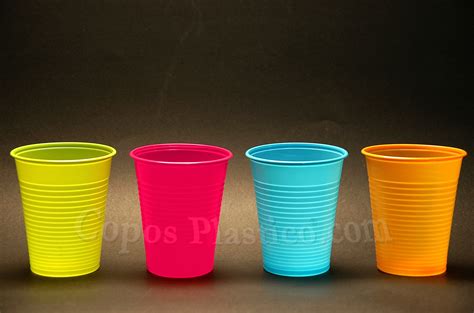 Vasos Desechables 200 Ml Ps Colores Cx Completa 3000 Unidades C