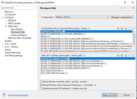 Compilercc1350stk Displayuartminfxntable Referenced In Whole Program