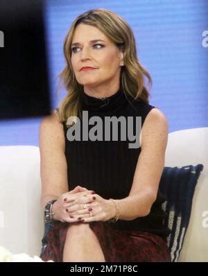 January 06 2023 Savannah Guthrie On Today Show In New York January 06