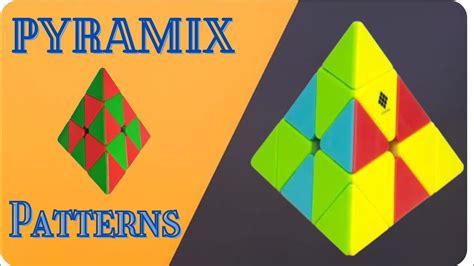 5 Cool Pyraminx Patterns Pyraminx Cube Patterns Cubing Pyraminx Cube Youtube