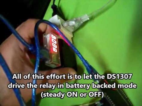 DS1307 Battery Backed GPIO Optocoupler Then Relay Showcase Arduino Forum