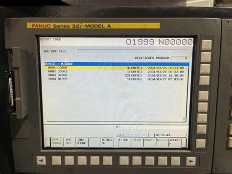 Memory Card Read Issue R Fanuc