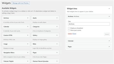classic widgets plugin disables wordpress 5 8 s upcoming block based