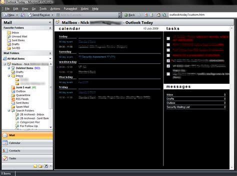 Dark Themed Outlook Today Nick Bettison LINICKX Com