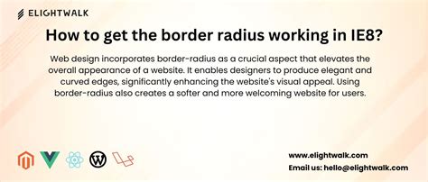 how to get border radius working in ie8