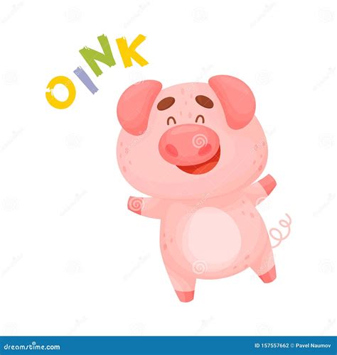 Pig Saying Oink
