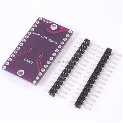 Ht16k33 16x8 Led Dot Matrix Driver Module Breakout Board I2c Buy Usb
