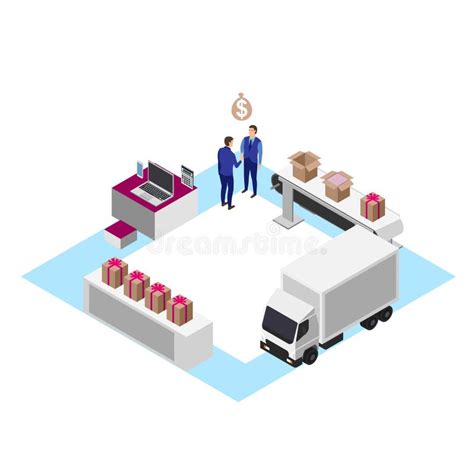 Production Management Icon Simple Line Element Production Management