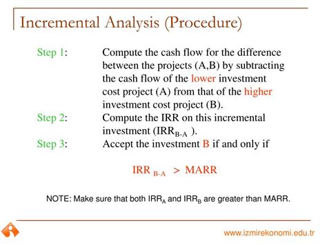 PPT L Incremental Analysis PowerPoint Presentation Free Download ID