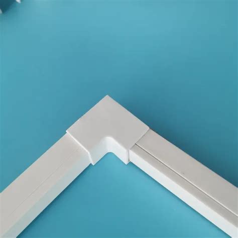 Pvc Fitting Connector Coupler Angle Elbow Trunking Accessory For Pvc Cable Trunking Inner