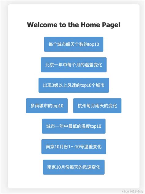 基于hive的天气情况大数据分析系统（通过hive进行大数据分析将分析的数据通过sqoop导入到mysql，通过django基于mysql的