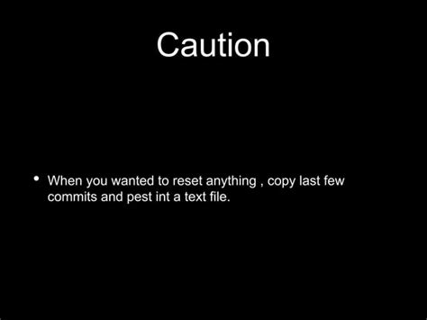 Learn Git Form Beginners To Master PPT