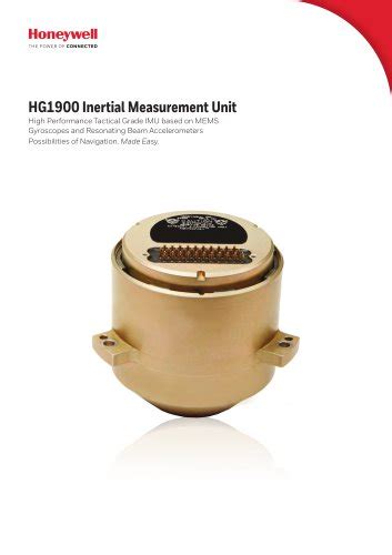 Hg1700 Honeywell Safety And Productivity Solutions Pdf Catalogs