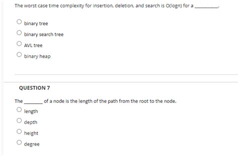 solved the worst case time complexity for insertion