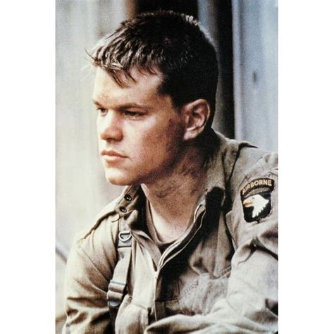 Matt Damon In Saving Private Ryan 24x36 Poster