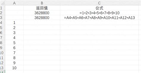Excel中product函数用法：返回n个数字的乘积 趣帮office教程网