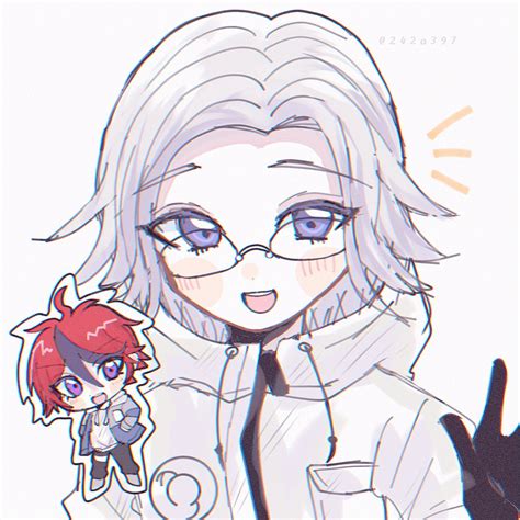 Aotsuki Eito And Sumino Takumi The Hundred Line Last Defense Academy Drawn By A Danbooru